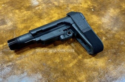 ATF NEWS; Stabilizer Brace Update - Houston, Texas Gun Lawyer - Ronnie ...